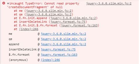 Javascript Jquery In Django Uncaught Typeerror Cannot Read