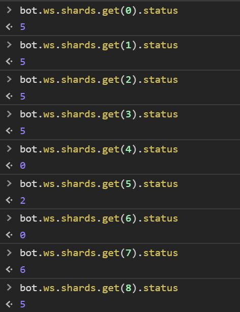 internally sharded bot loses connection to some shards and goes offline on some servers · issue