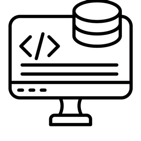 Premium Vector Backend Development Vector Illustration Style