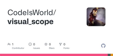 Github Codeisworldvisualscope