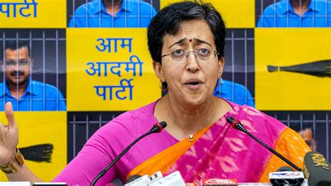 Delhi Water Crisis Atishi To Begin Indefinite Hunger Strike At Noon