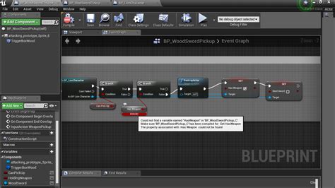 ue4 how do i get a boolean variable to reference from one blueprint to
