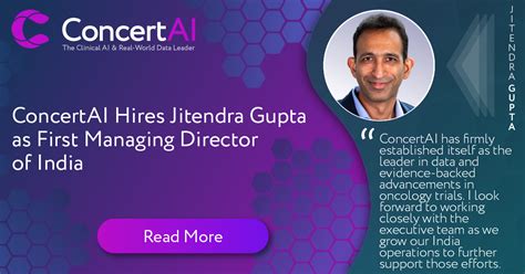 Concertai Hires Jitendra Gupta As First Managing Director Of India