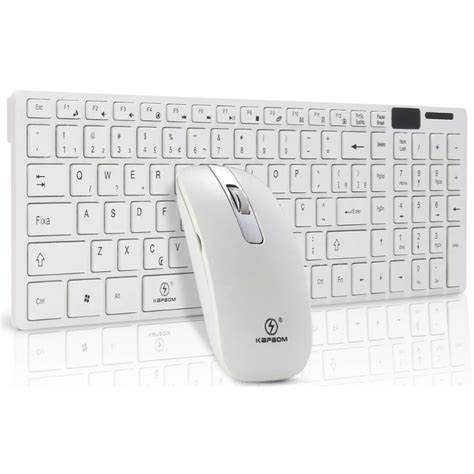 Kit Teclado E Mouse Slim Sem Fio Wireless Usb Pc Notebook Envio Rápido Shopee Brasil