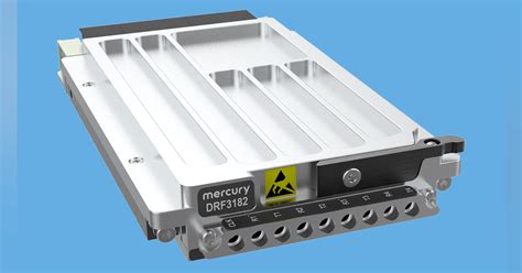 Mercury Drops First Signal Processing Board With Intels Latest Direct Rf Technology