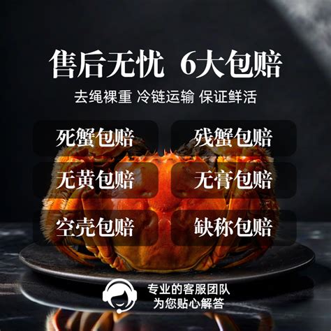 活蟹苏州澄方圆阳澄湖大闸蟹鲜活公40两母30两8只礼盒现货海鲜虎窝淘