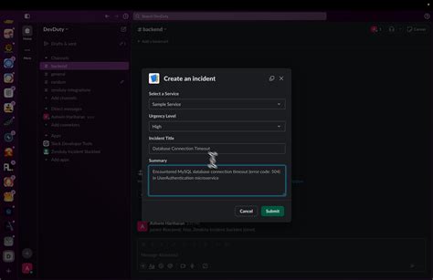how to deploy a slack bot for quick incident reporting zenduty