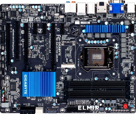 Материнская плата s-1155 Z77 GigaByte GA-Z77X-UD3H ATX купить | Elmir ...