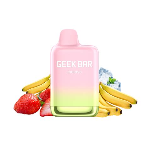 Geek Bar Meloso Max 9000 Disposable Strawberry Banana 20mg