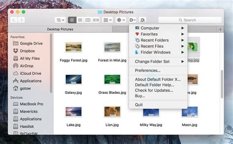 Default Folder X Cracked For MacOS