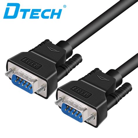Dtech Rs232 Serial Cable Db9 To Db9 Male Zero Adjustment Decontroller Cross Tx Rx For Data