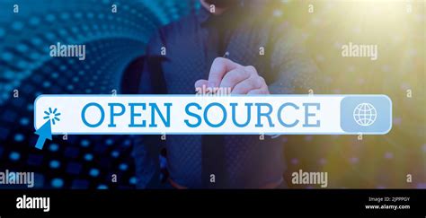 Inspiration Showing Sign Open Source Business Idea Denoting Software