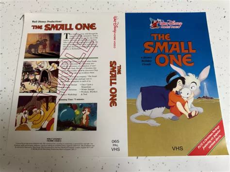 The Small One Sample Vhs Video Sleeve Uk Disney £899 Picclick Uk