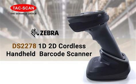 Handheld Zebra Ds2278 Wireless Scanner Bluetooth Wireless 2d Area Imager At Rs 16000