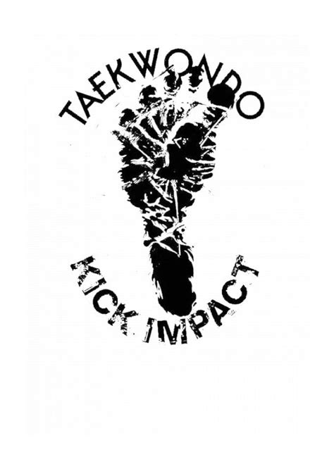 T Shirt Estonada Taekwondo Girl Kick Impact Em Camisaria Design