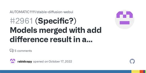 specific models merged with add difference result in a model that can t be used · issue