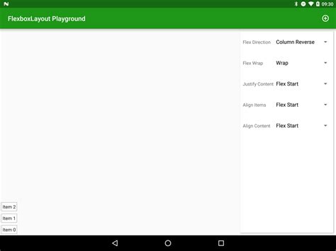 Flexdirectioncolumnreverse Styling Android