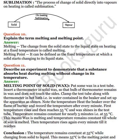 Selina Concise Physics Class 8 Icse Solutions Chapter 1 Matter Ncert