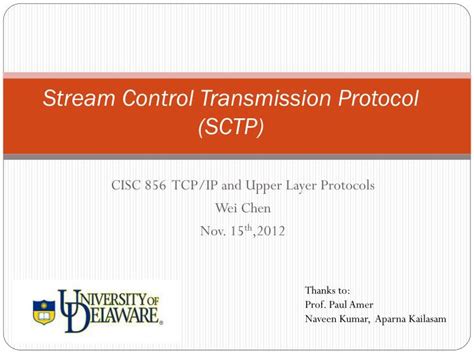 Ppt Stream Control Transmission Protocol Sctp Powerpoint Presentation Id2750219