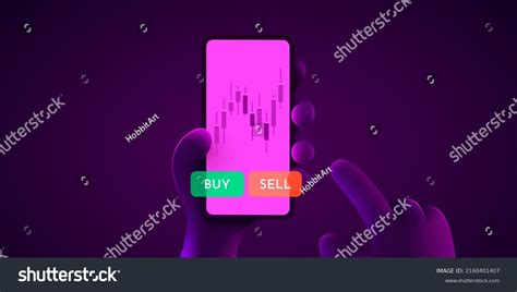 Financial Analytics Concept Candlestick Chart Trading Stock Vector