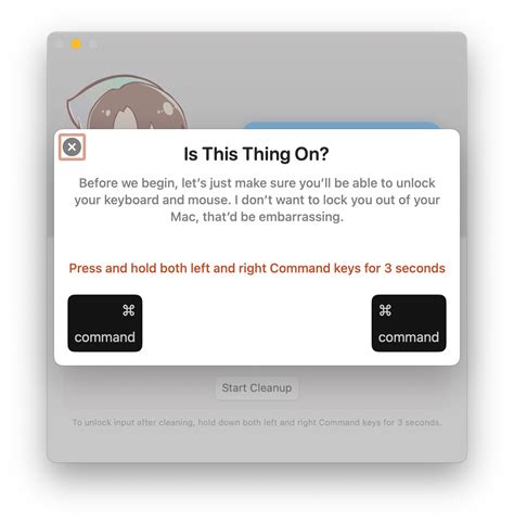 Как почистить клавиатуру и мышь на Macos без зажимания клавиш