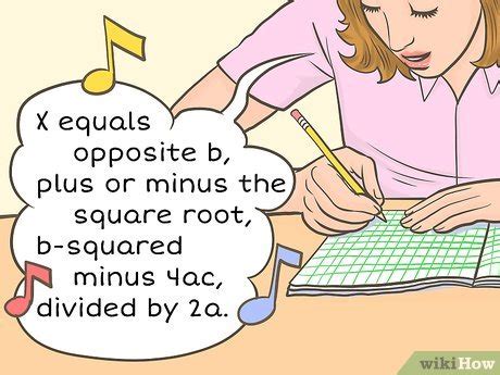 Ways To Memorize The Quadratic Formula WikiHow