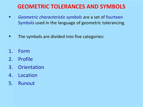 Introduction To Geometric Dimensioning And Tolerancing Gdandt Ppt
