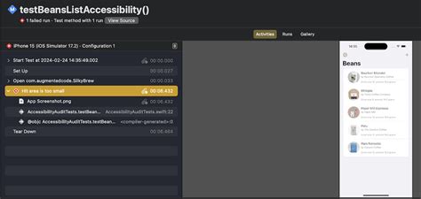 Performing Accessibility Audits With Ui Tests On Ios Augmented Code