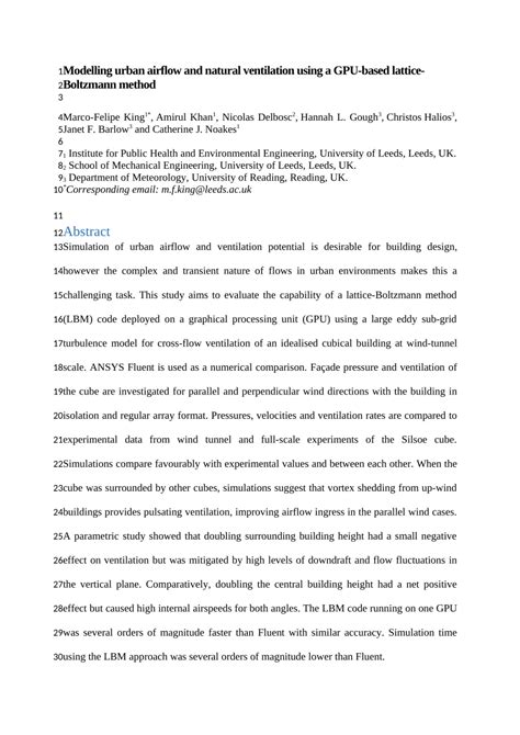 Pdf Towards Real Time Immersed Boundary Lattice Boltzmann Cfd Simulation Tool For Transient