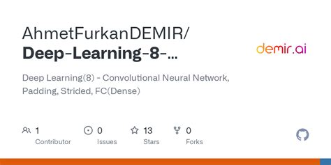 GitHub AhmetFurkanDEMIR Deep Learning Convolutional Neural Network Deep Learning