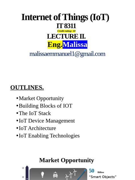 Internet Of Things Iot Lecture 2 Pdf Internet Of Things Computer Network