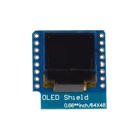 066 Inch Oled Display Shield For Wemos D1 Mini Esp8266 Esp32