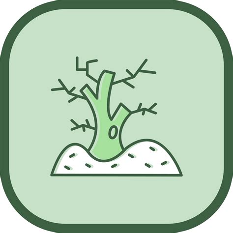 Tree Line Filled Sliped Icon 37001239 Vector Art At Vecteezy