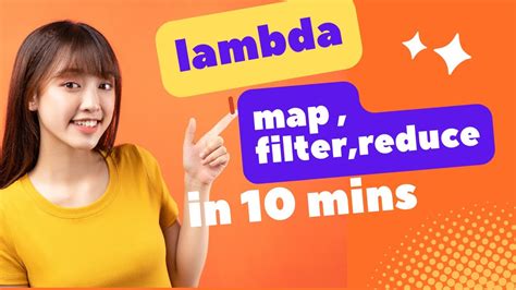 Python Lambda Map Reduce Filter Made Easy In 10 Mins Youtube