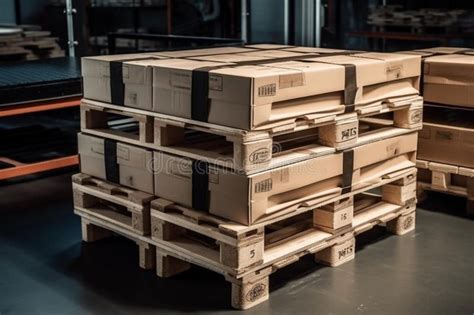 Efficient Stacking For Swift Shipping Stock Illustration Illustration