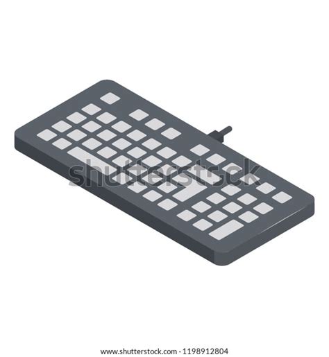 Computer Input Device Entering Data Stock Vector Royalty Free 1198912804 Shutterstock