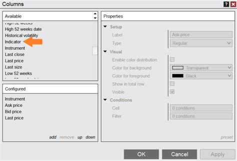 How Can I Add Indicator Columns To Ninjatrader Desktops Market Analyzer