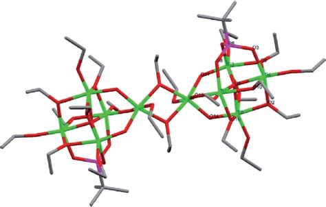 Molecular Structure Of Compound 7 Green It Titanium Red Is Oxygen Download Scientific