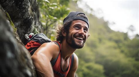 Premium Ai Image A Close Up Of A Person Feeling Adventurous In An Exciting Setting