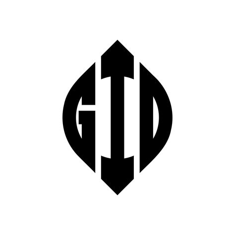 Gio Circle Letter Logo Design With Circle And Ellipse Shape Gio