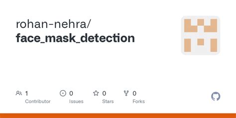 Github Rohan Nehrafacemaskdetection