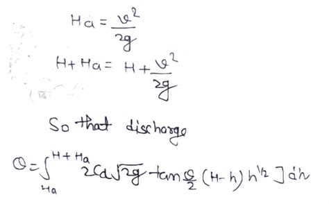 Rectangular Notch Or Shesporested Weir Formula