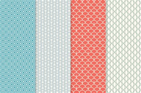 Mono Line Frames And Patterns By Miu Miu TheHungryJPEG