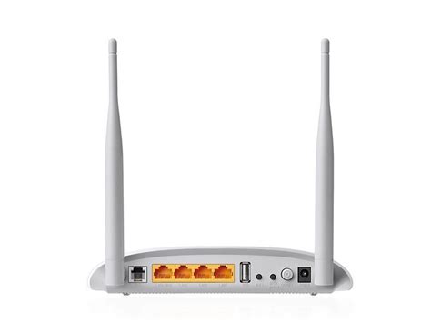 TP LINK 300Mbps Wireless VDSL2 ADSL2 Modem Router 4 Port Dual WAN USB Falcon Computers