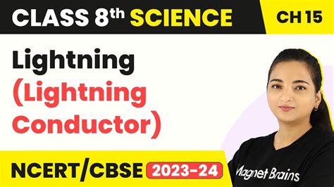 Lightning Lightning Conductor Chapter 15 Class 8 Science Youtube