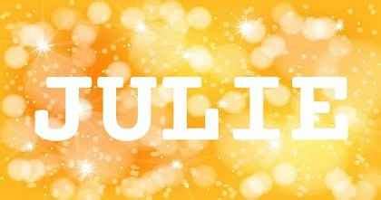 Julie英文名字意思