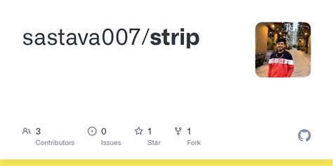 Github Sastava007strip