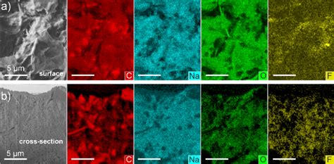 A Surface Sem Analysis With The Corresponding Edx Elemental