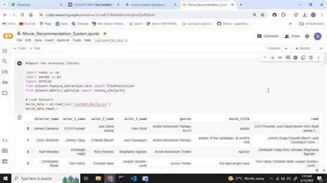 Saravana Kumar On Linkedin Python Machinelearning Datascience Ai Movierecommendation