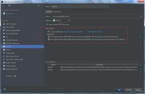Idea 项目中的mysql版本和自己本地的mysql项目版本不对应怎么班 Idea配置mysql数据库mob6454cc6dcf7f的技术博客51cto博客